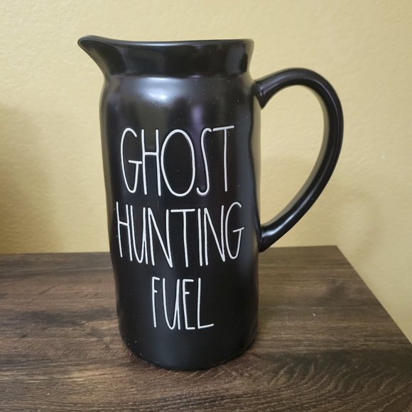 Rae Dunn | Dining | Rae Dunn Ghost Hunting Fuel Pitcher Halloween Fall ...